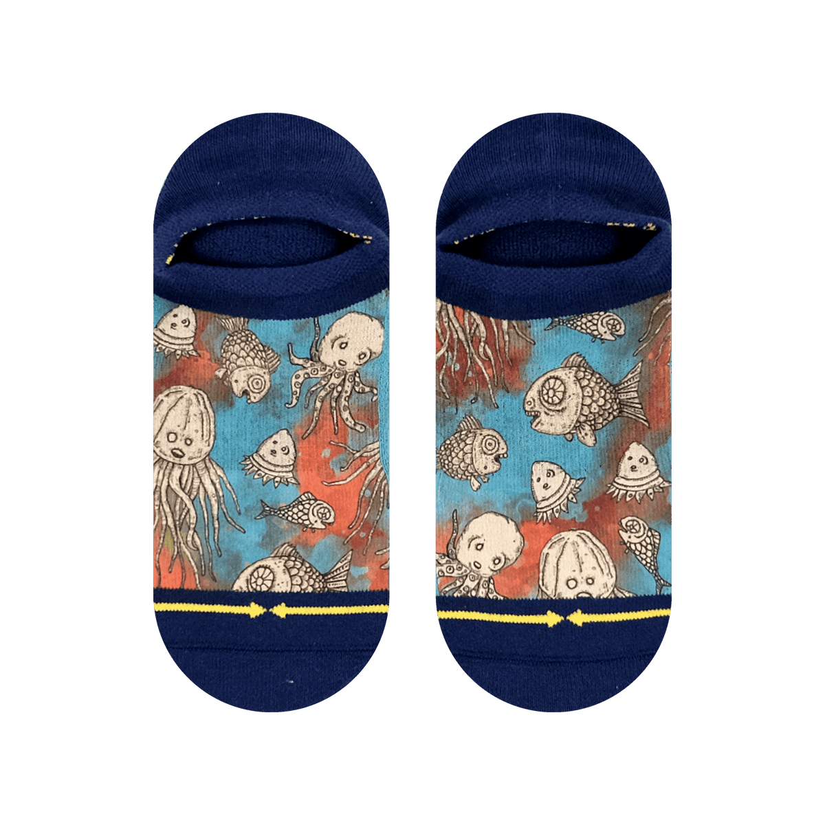 Bad Otis Link No Show 5 Pack | Unisex Crew Socks | MERGE4